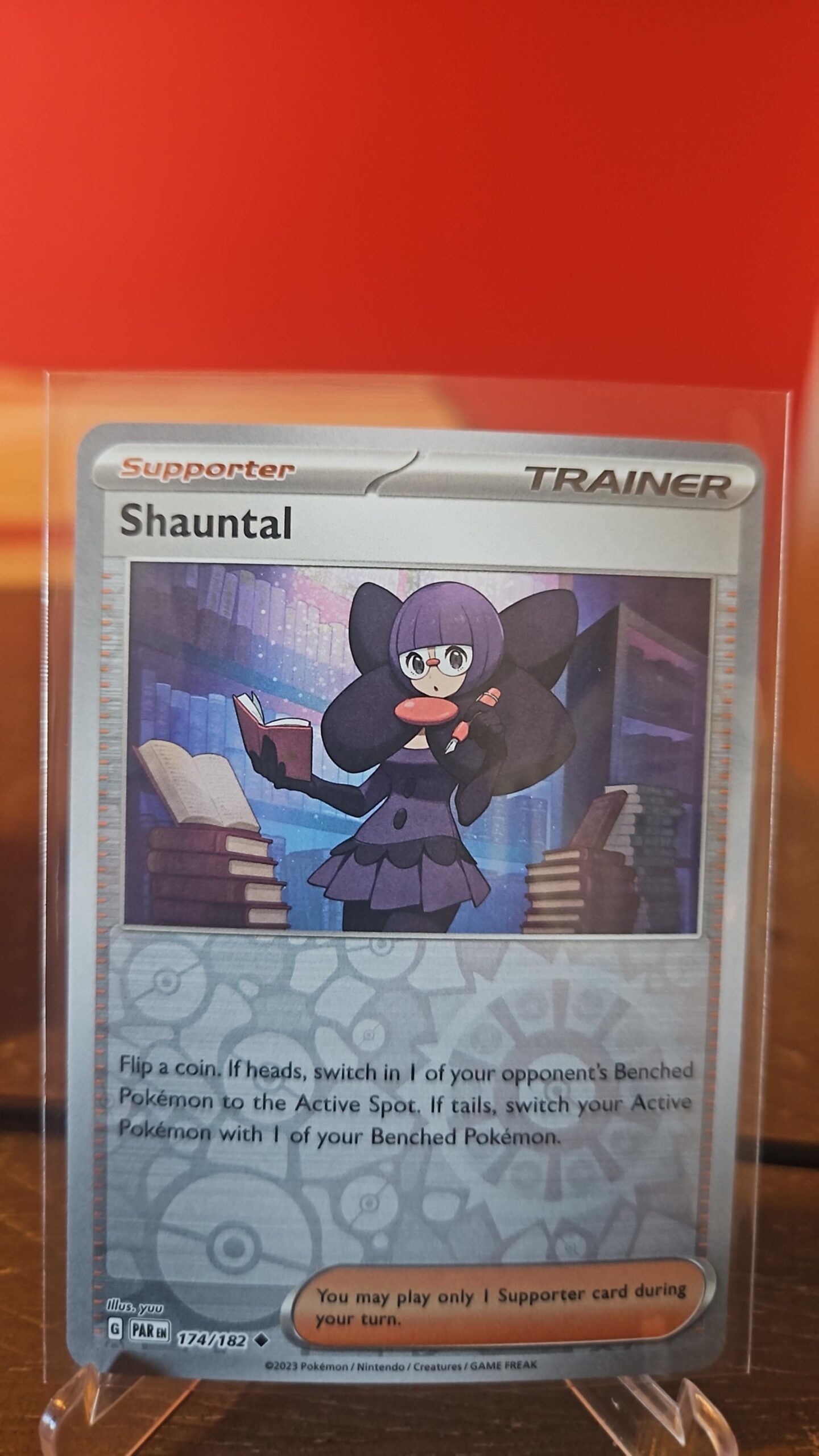 Shauntal 174/182 S&V Paradox Rift Reverse Holo Trainer Supporter ...